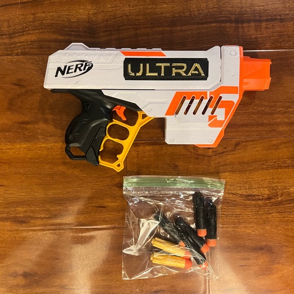 Nerf | Toys | Nerf Ultra Five Blaster Toy Gun Preowned Tested And Darts ...
